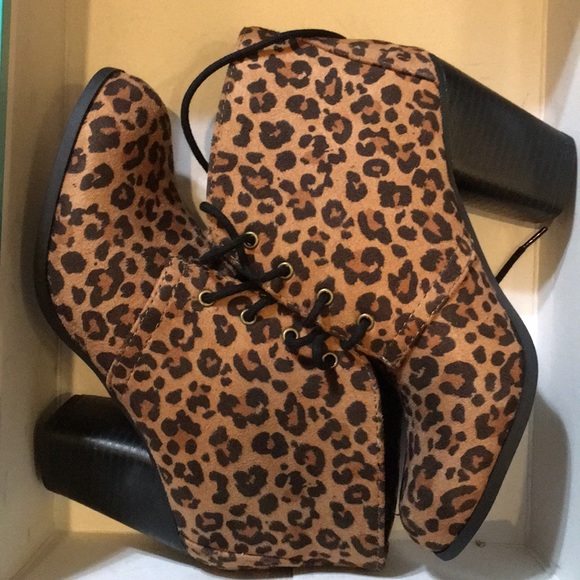 Y Not | Shoes | Women Cheetah Print Booties | Poshmark